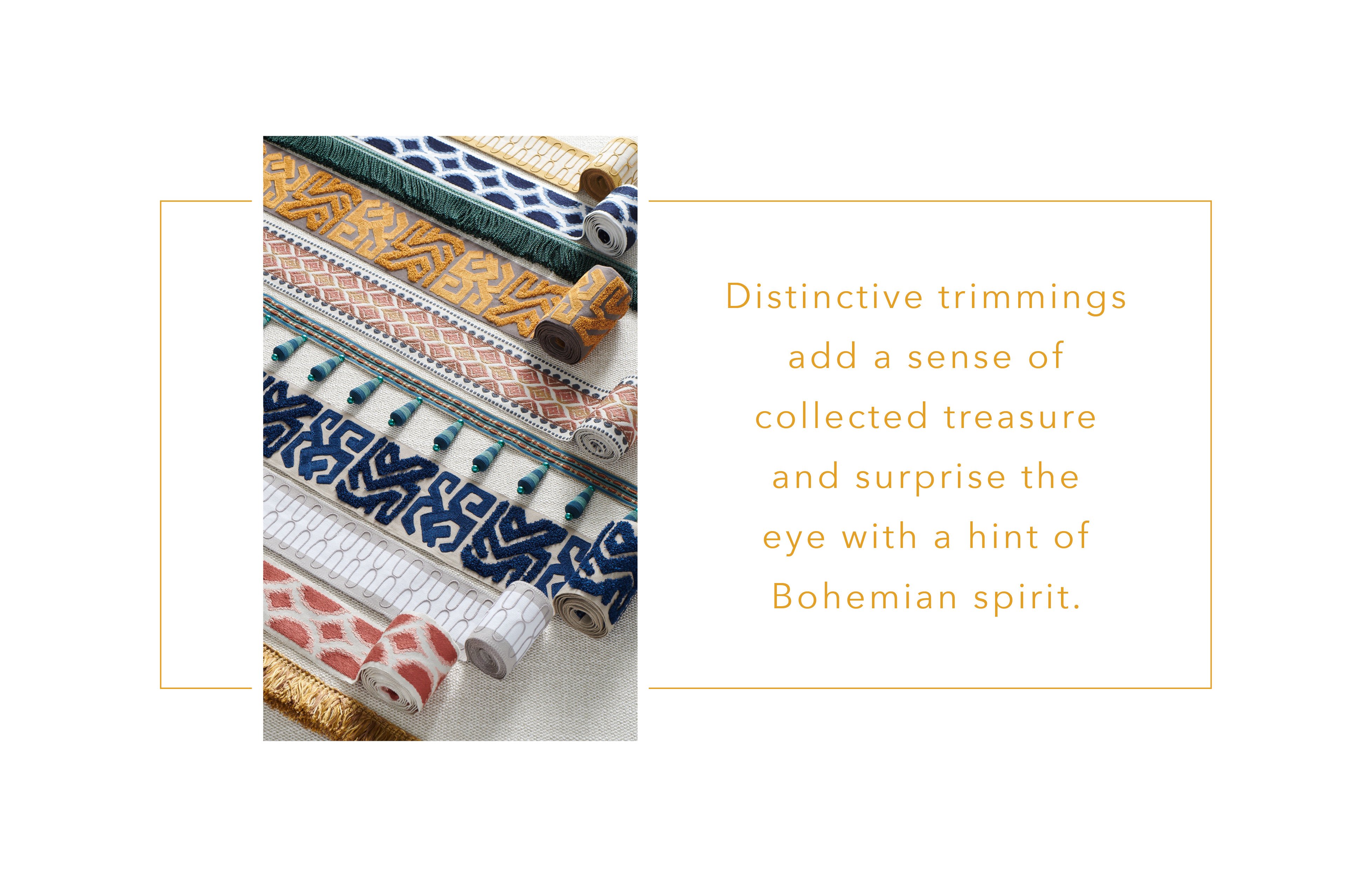 Collective Threads Fabrics and Trimmings